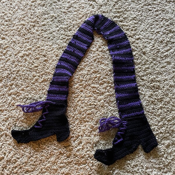Witch Legs Scarf - Etsy