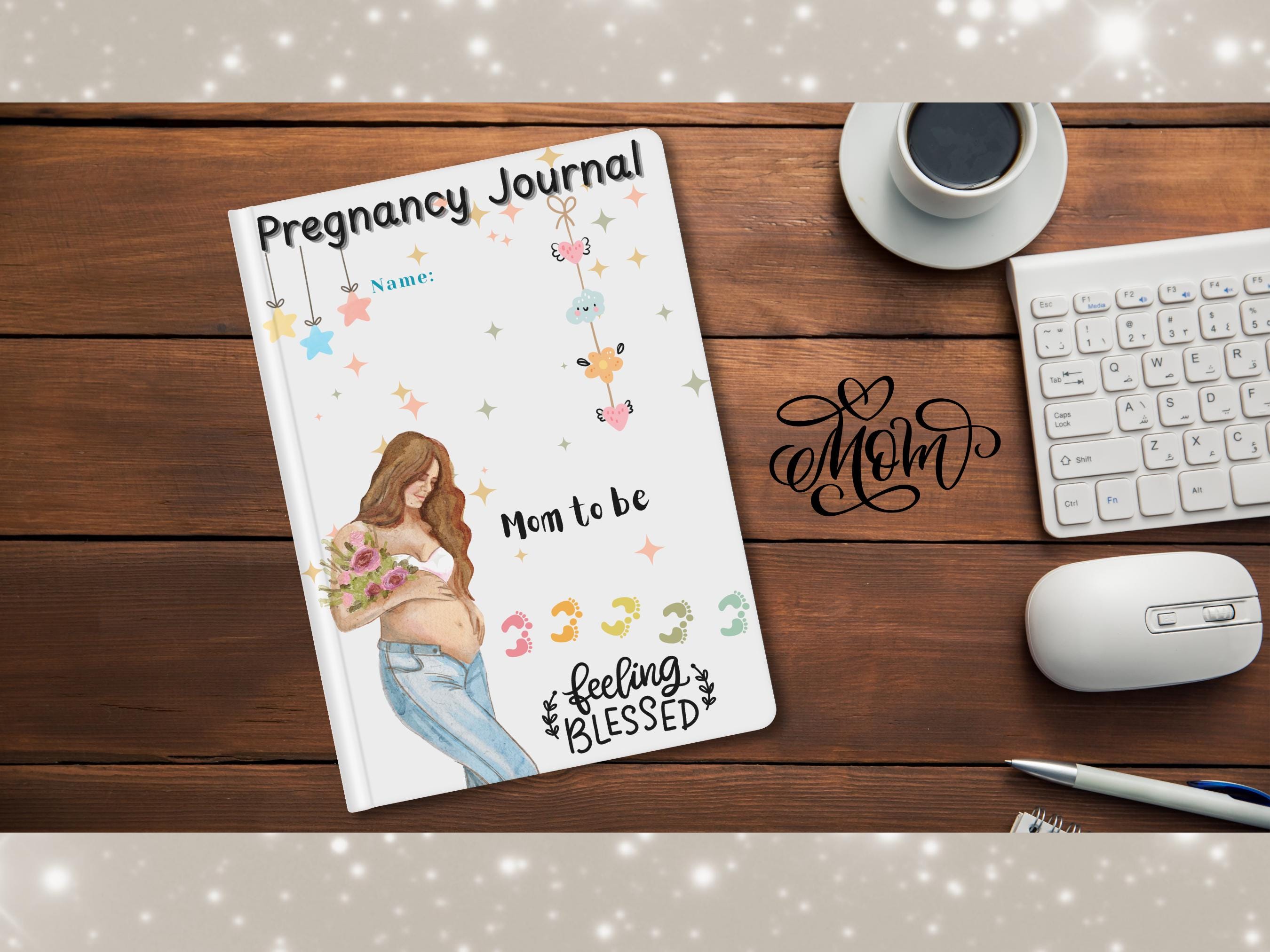 Printable Pregnancy Journal, Digital Pregnancy Journal, Pregnancy ...