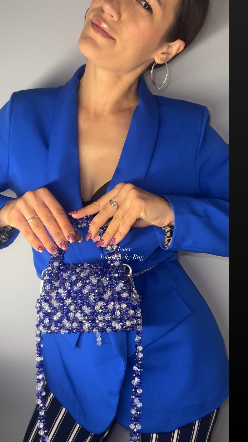 Crystal Beaded Bag Tutorial: DIY Video Lesson - Etsy