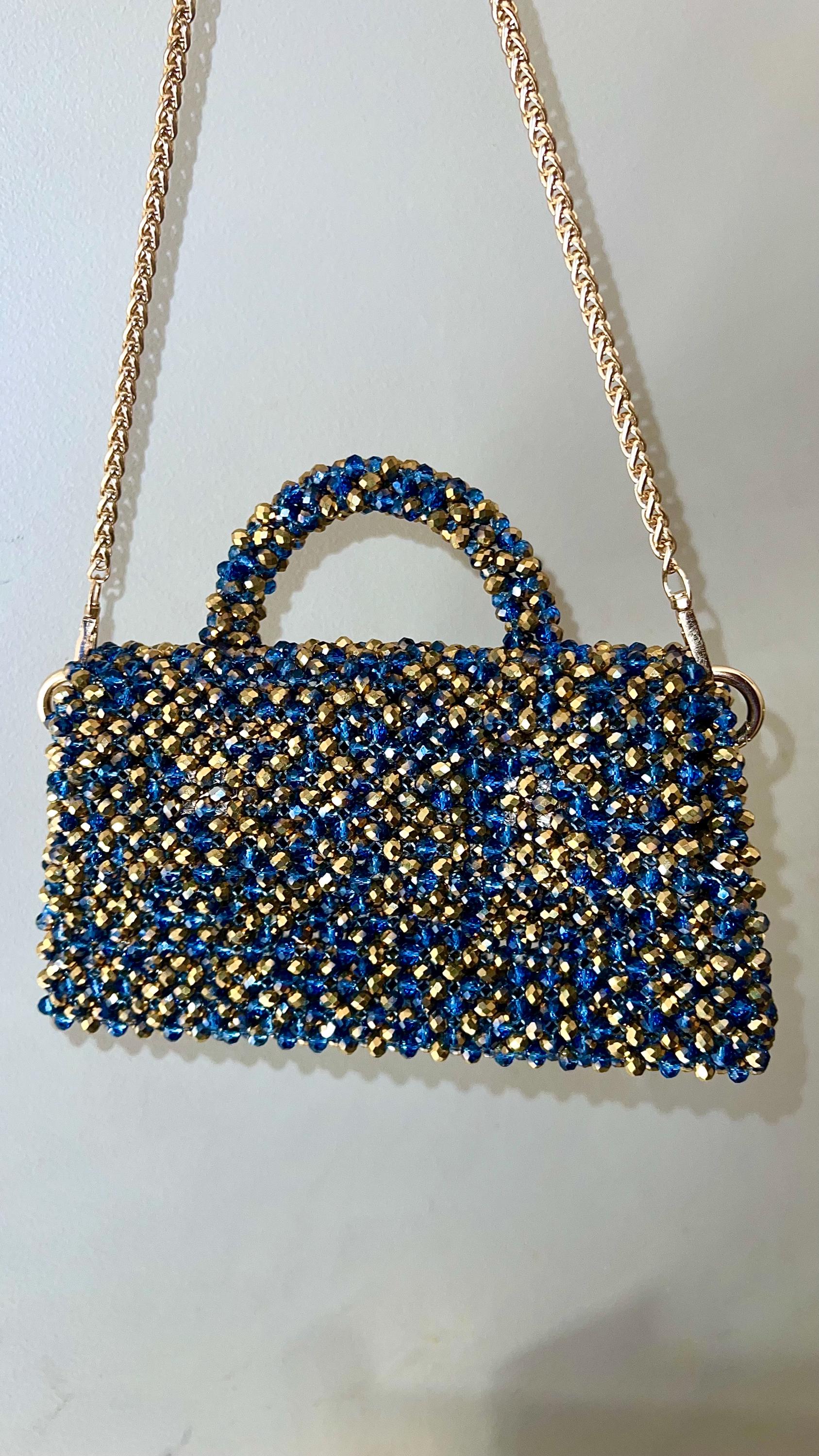 Crystal Beaded Bag Tutorial: DIY Purse Pattern With Video Lesson - Etsy