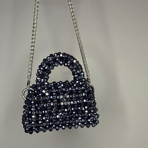 Beaded Mini Bag DIY Video Tutorial: Crystal Purse Pattern - Etsy