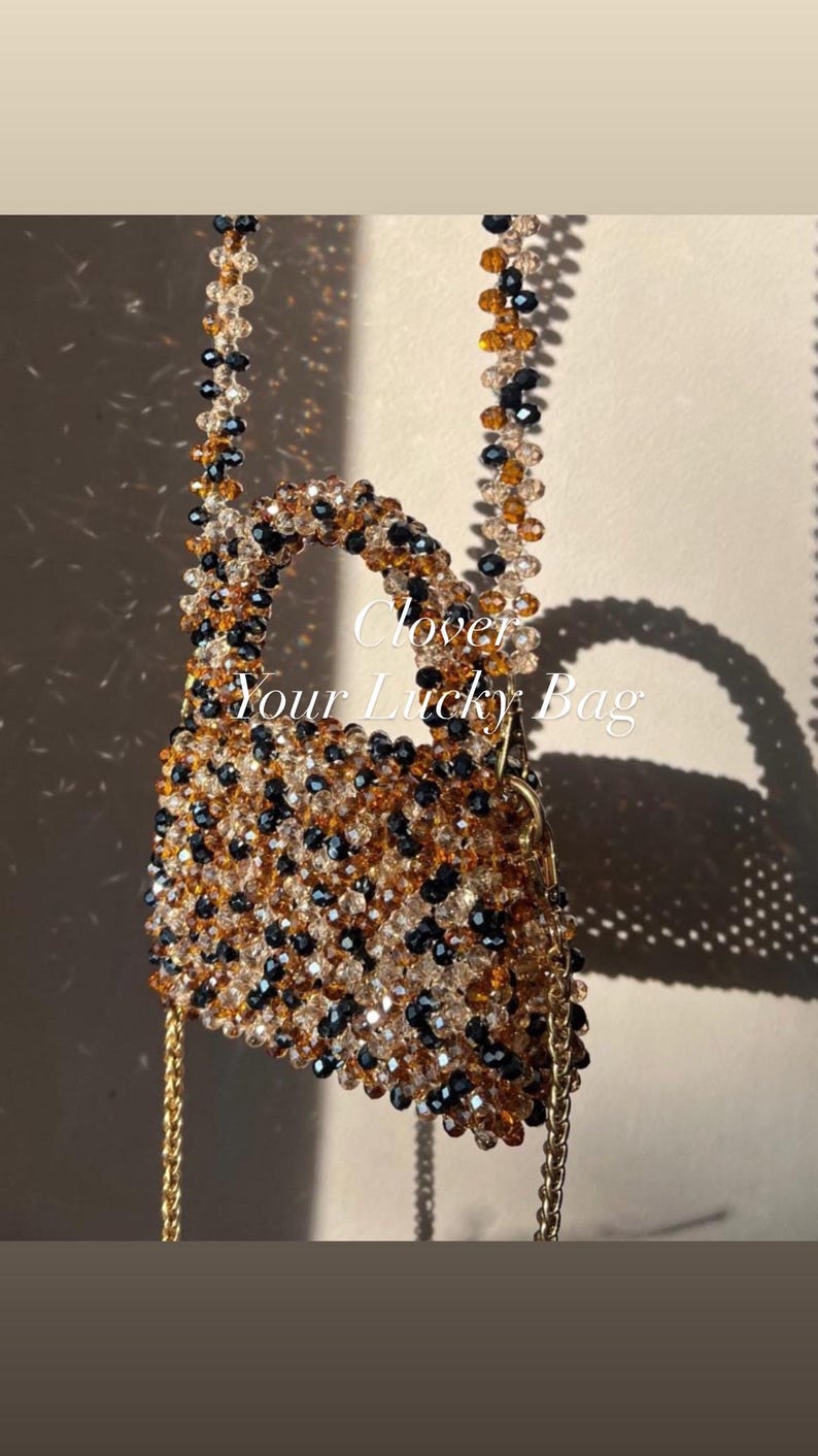 Crystal Beaded Bag Tutorial: DIY Video Lesson - Etsy