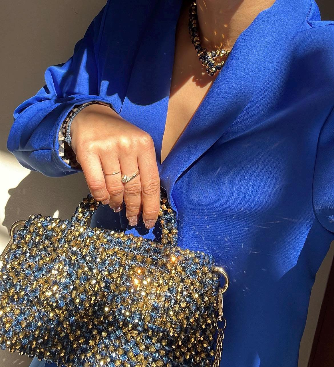 Crystal Beaded Bag Tutorial: DIY Purse Pattern With Video Lesson - Etsy