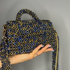Crystal Beaded Bag Tutorial: DIY Purse Pattern With Video Lesson - Etsy