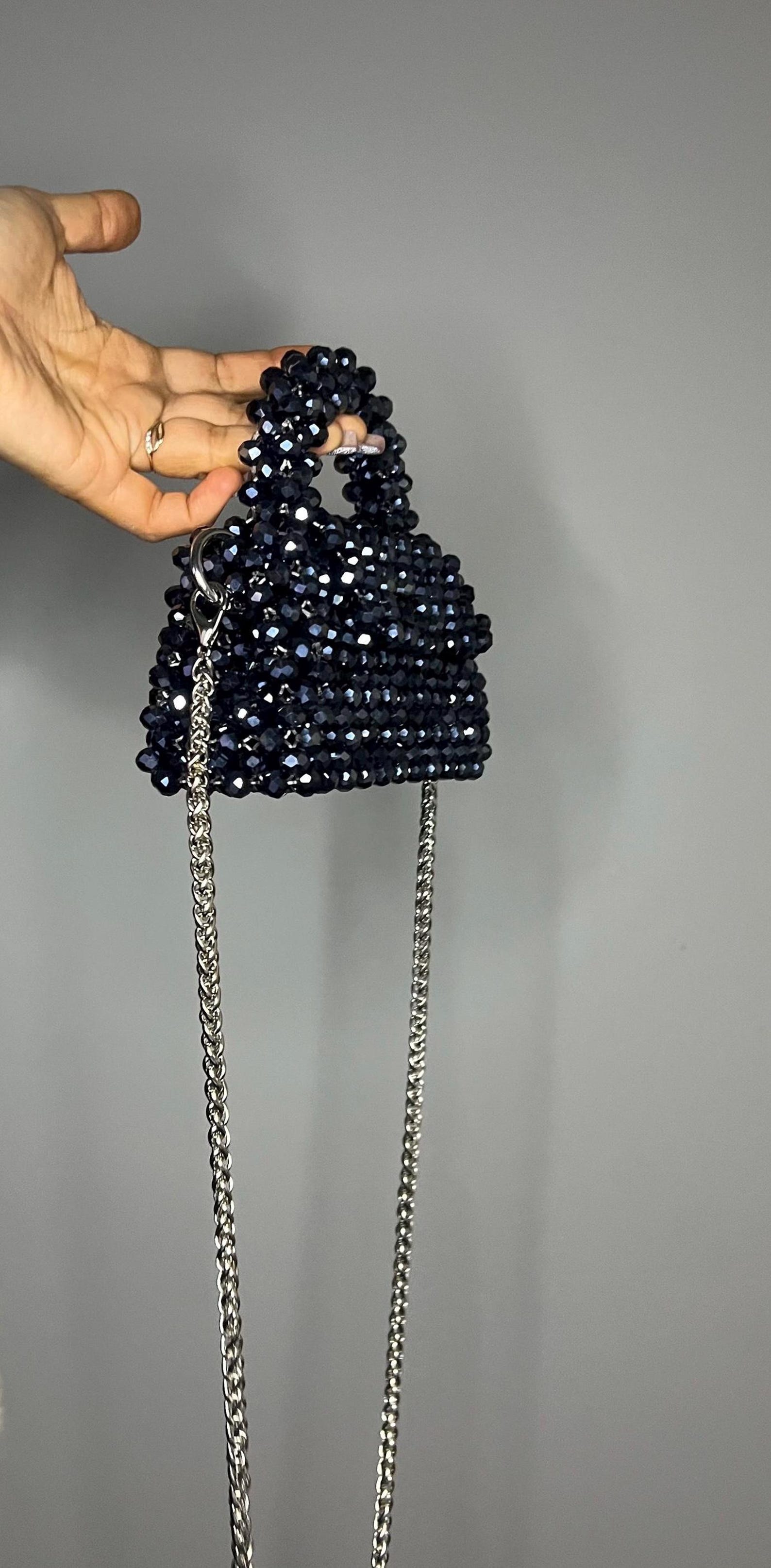 Beaded Mini Bag DIY Video Tutorial: Crystal Purse Pattern - Etsy