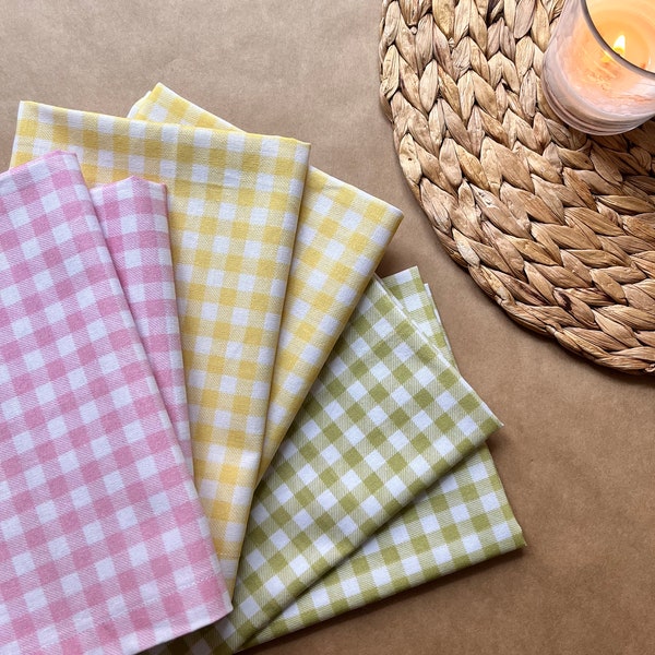 Gingham Napkins - Etsy