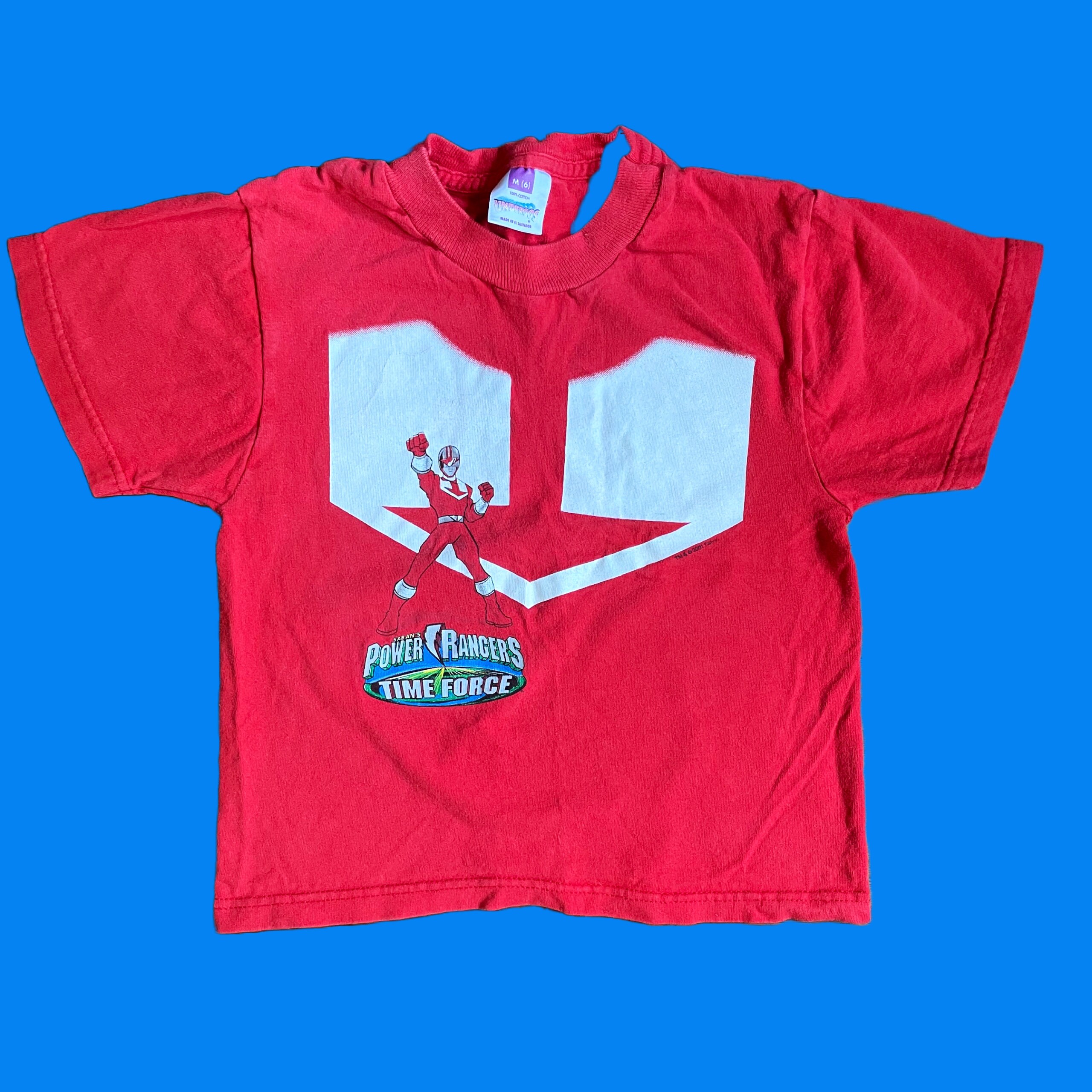 Power Rangers 90s / Early 2000s Time Force Red Ranger - Etsy Canada