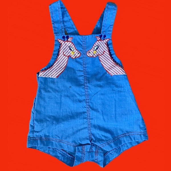 Toddler Red and White Striped Overalls - Etsy