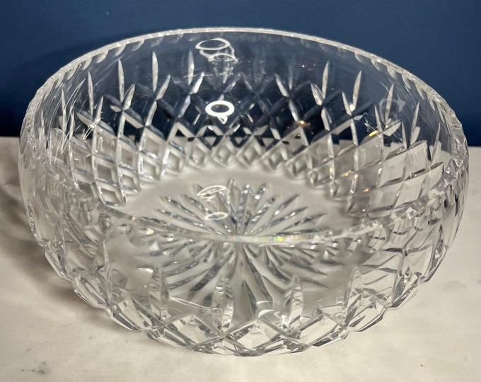 Antique Royal Doulton Crystal Cut Bowl, Made in England - Etsy