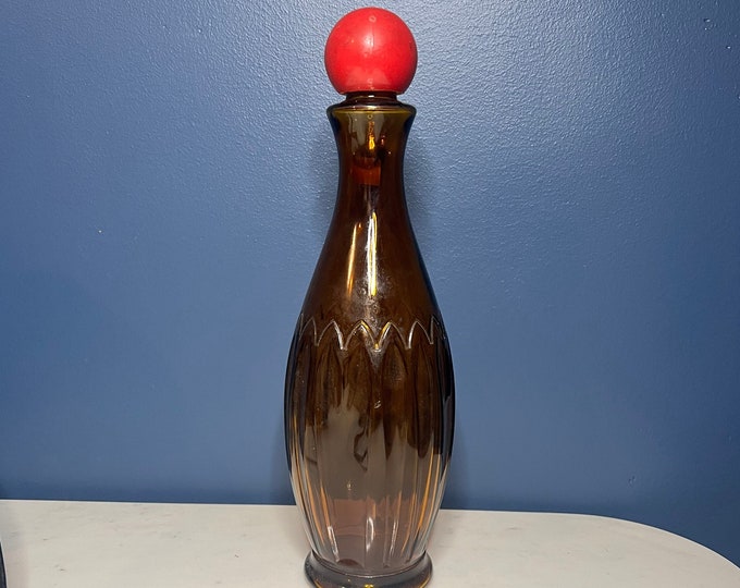Vintage Bowling Pin Liquor Bottle - Etsy