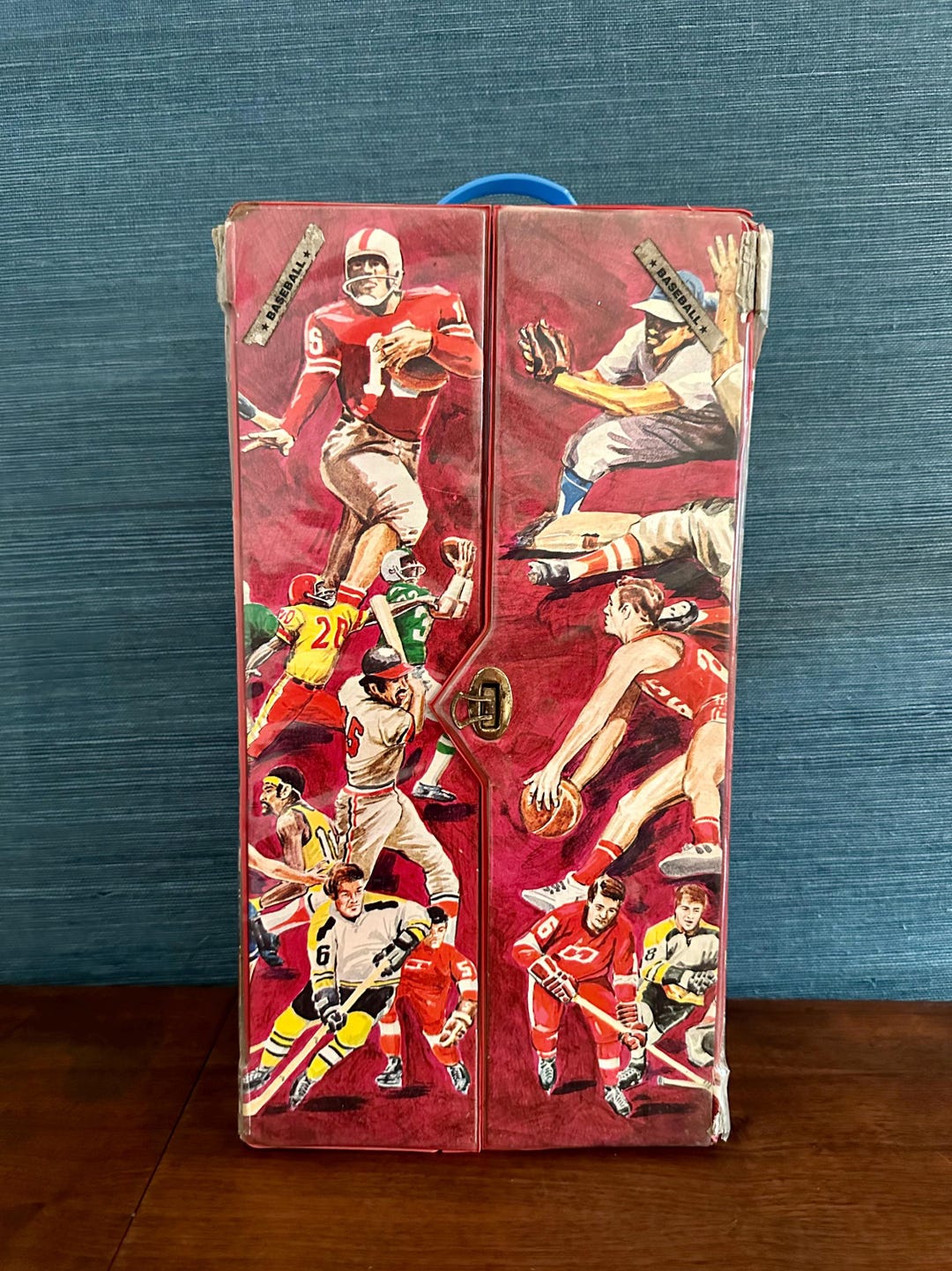 Vintage 1978 Topps Super Sports Card Locker / Baseball Card Case - Etsy