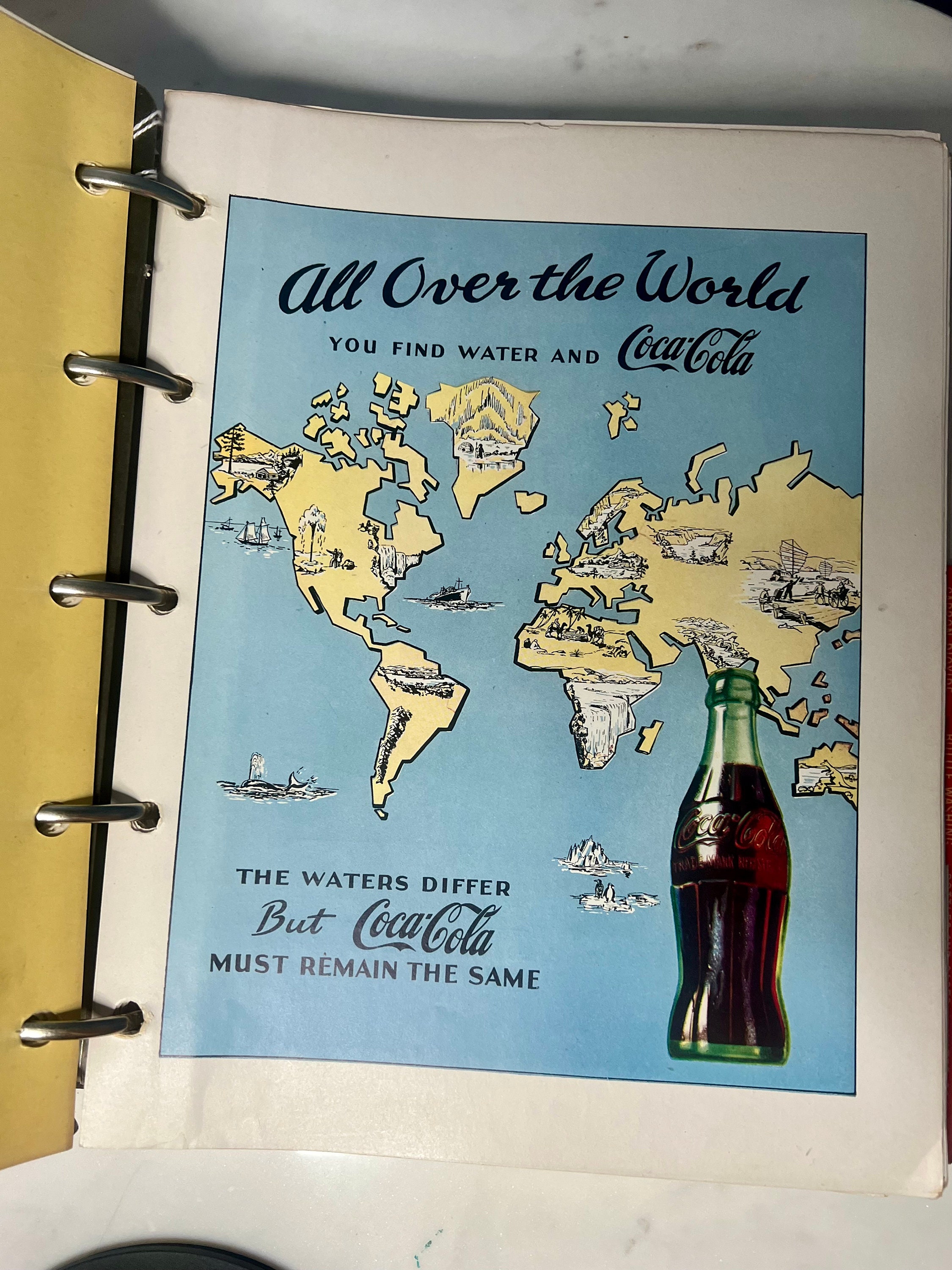 1947 Coca-cola Company Production Handbook Binder - Etsy