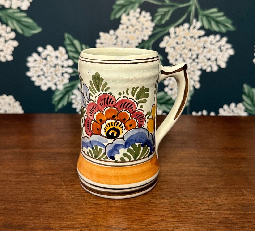 Vintage Hand Painted Delft Stein Mug From Holland - Etsy
