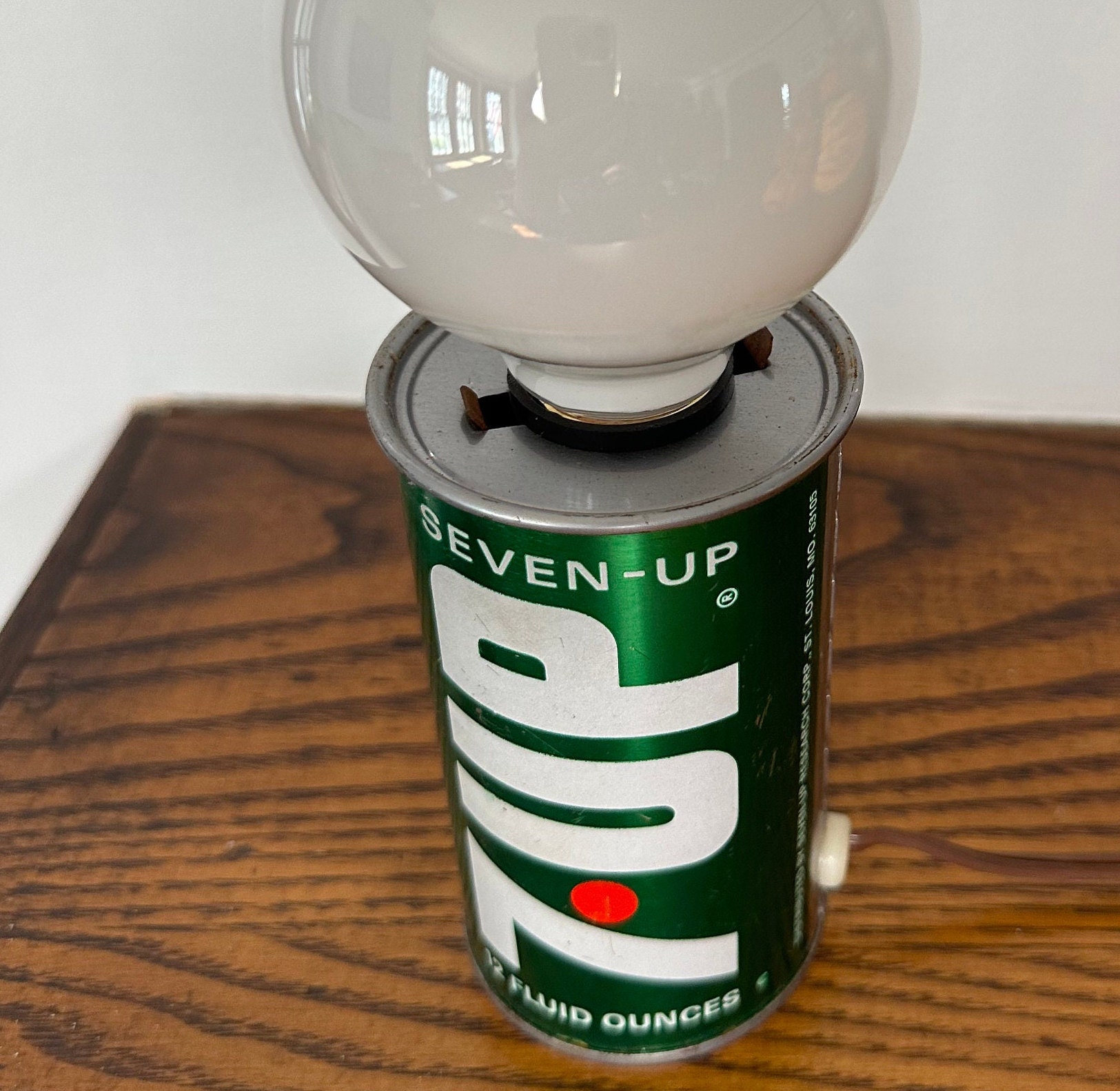 Vintage 7-up Soda Can Lamp in Working Order - Etsy