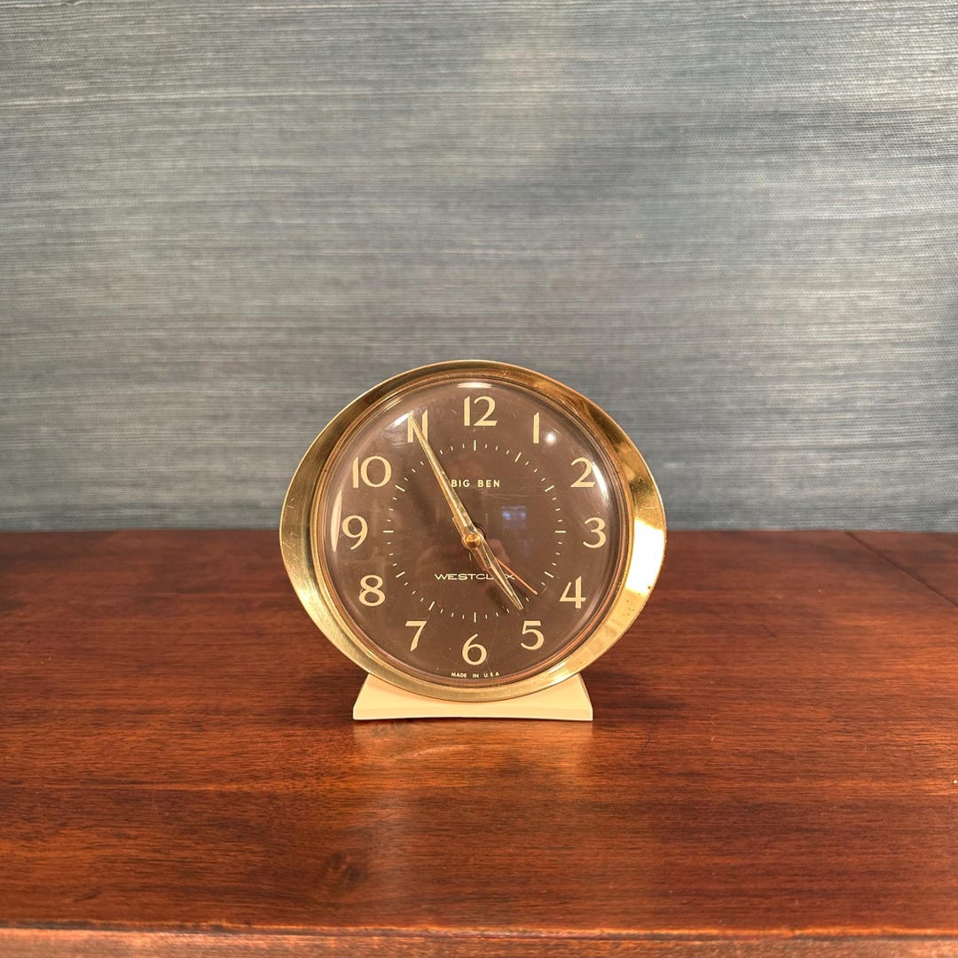 Vintage Working Westclox Big Ben Metal Alarm Clock Model 10040 - Etsy