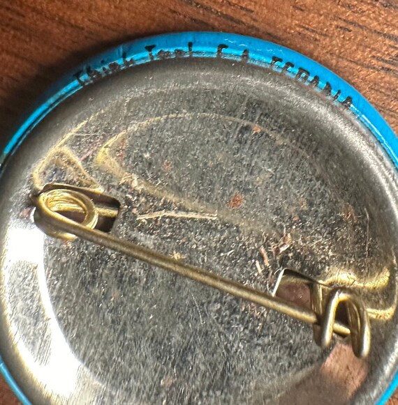 Vintage Think Tank Mickey Mouse Button - Gem