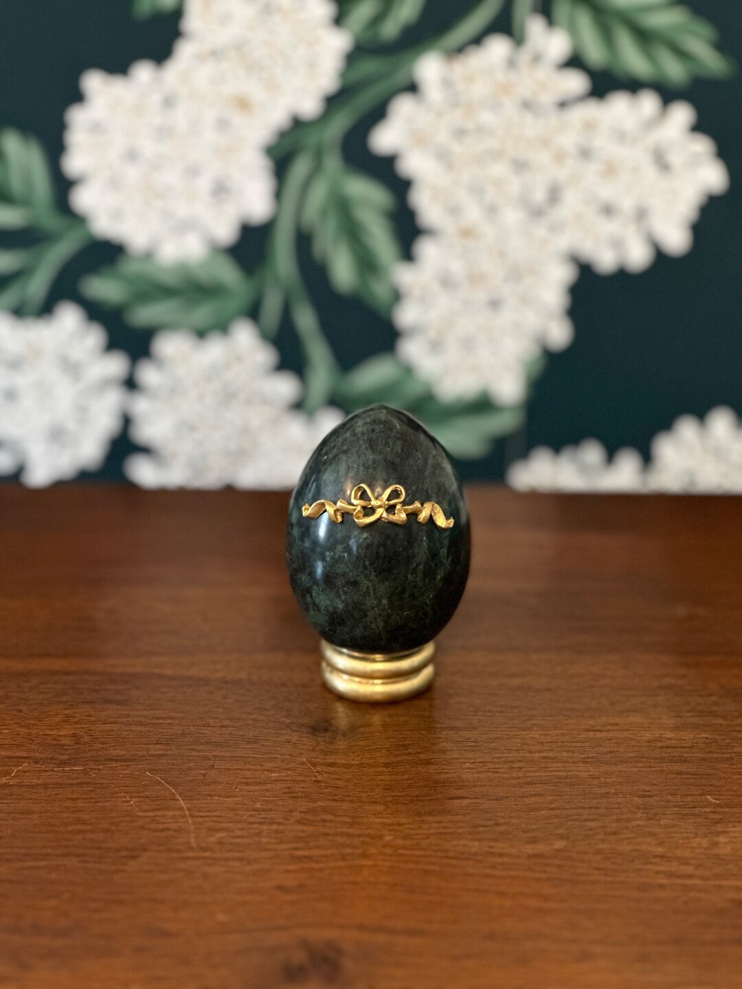 Green 1988 Italian Carrara Marble Franklin Mint Collector Egg - Etsy
