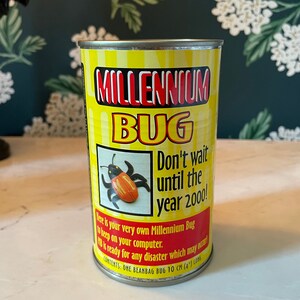 Vintage Rare, Unopened Novelty Y2K Millenium Bug in a Can - Etsy