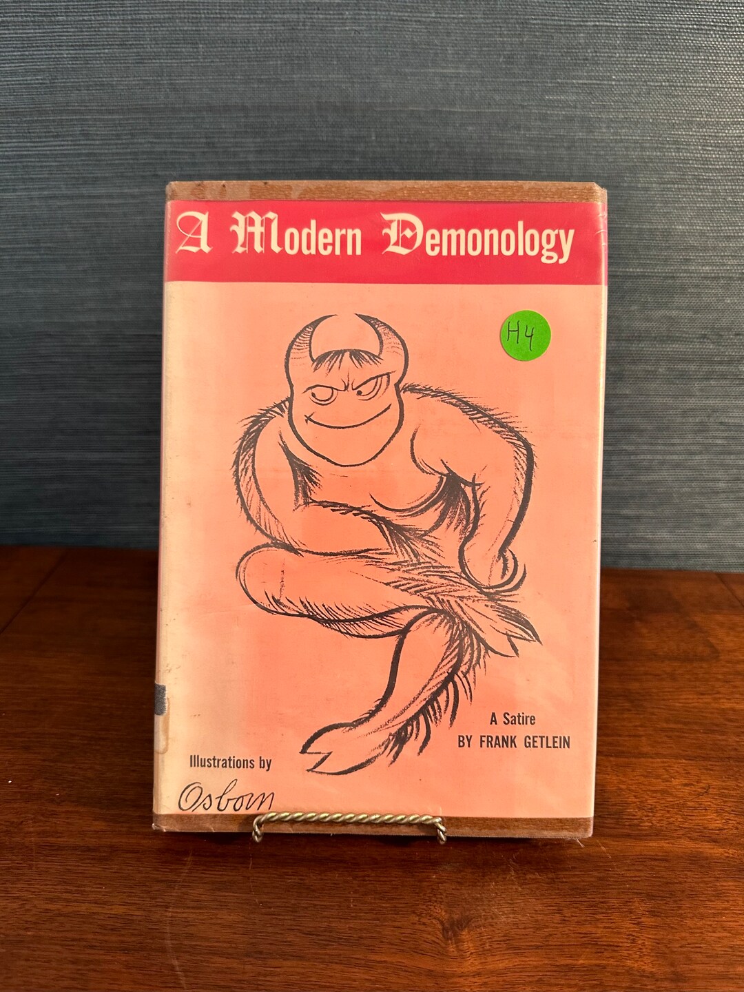 1961 First Edition of Frank Getlein's Satirical Book, a Modern ...