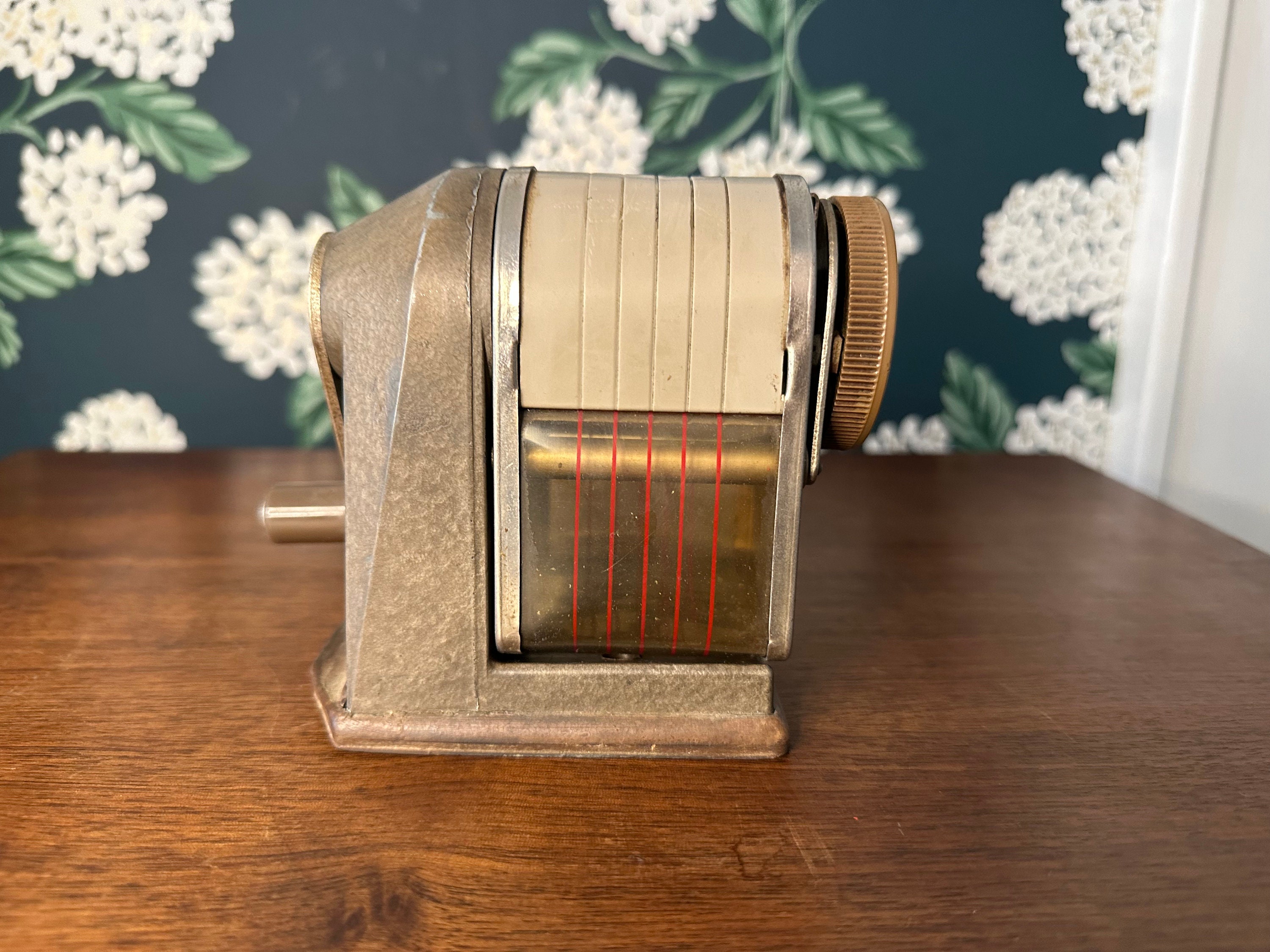 1960s Vintage Premier Portable Pencil Sharpener by Apsco Products, Inc ...