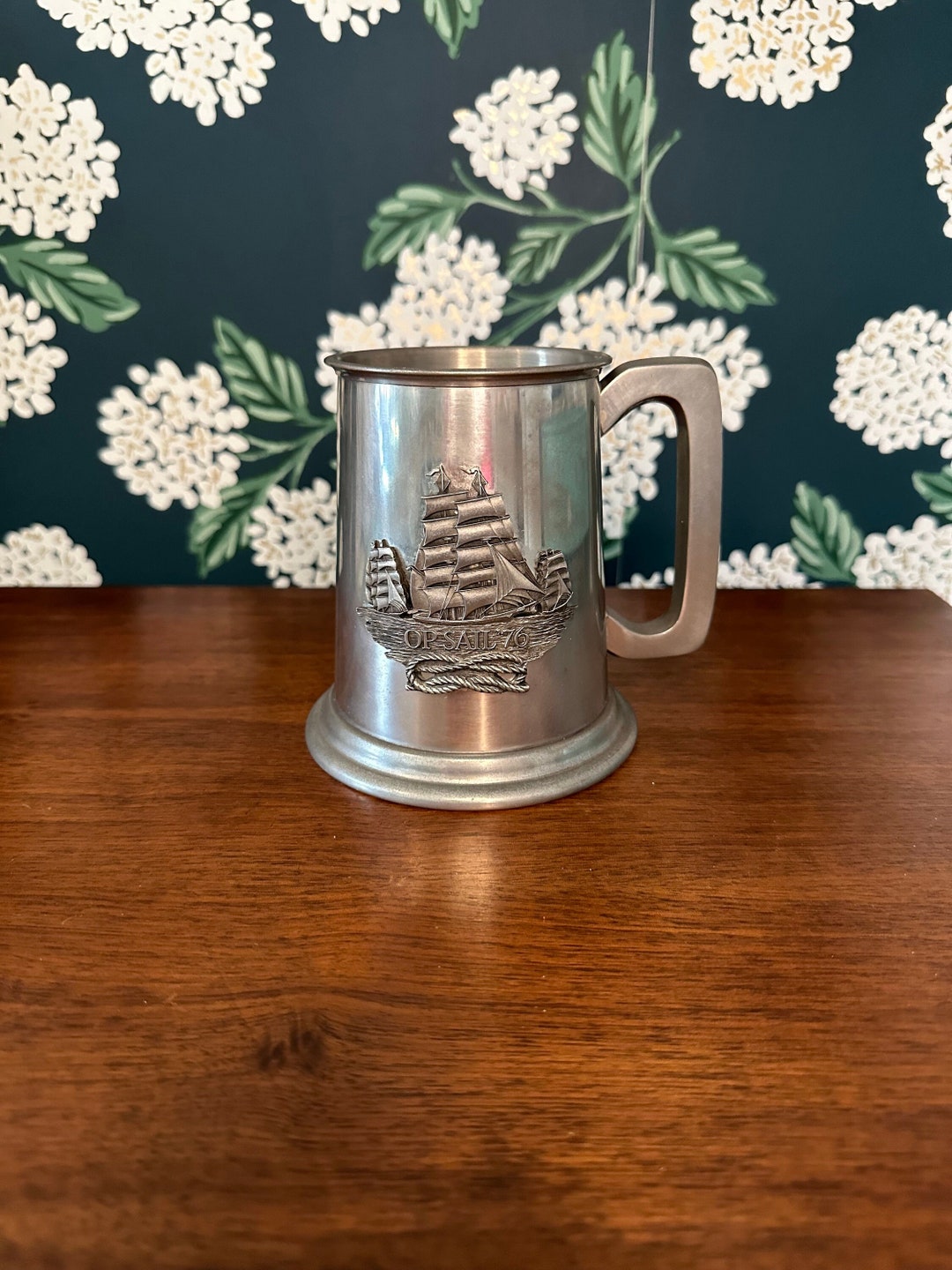 Vintage Opsail 1976 Pewter Tankard: Leonard Eales Sheffield, U.S ...