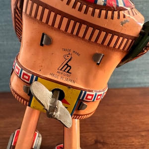 Vintage 1950s Mikuni Japanese Mechanical Wind-up Toy 'chief Tom Tom' in ...