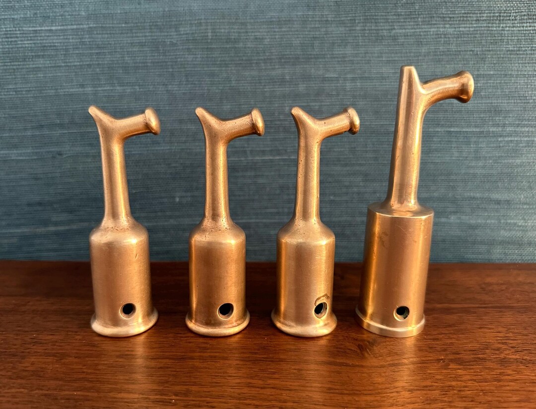 Vintage Set of Four Brass Transom Window Hooks - Etsy