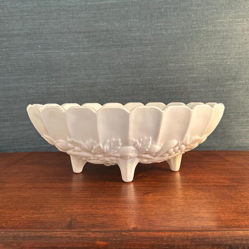 Large Milk Glass - Etsy
