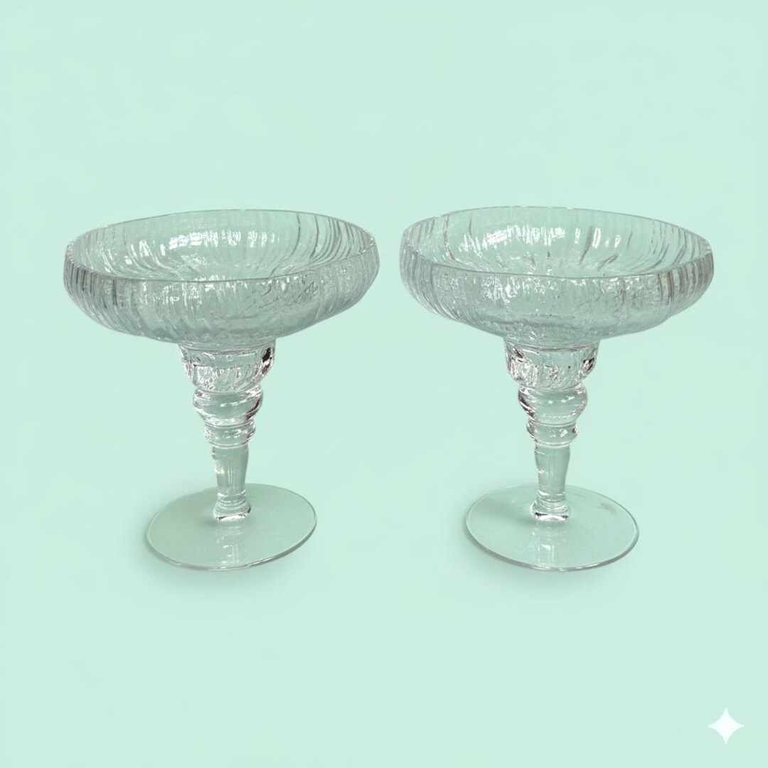 Vintage Rosenthal Studio Line Crystal Compotes - Martin Freyer ...