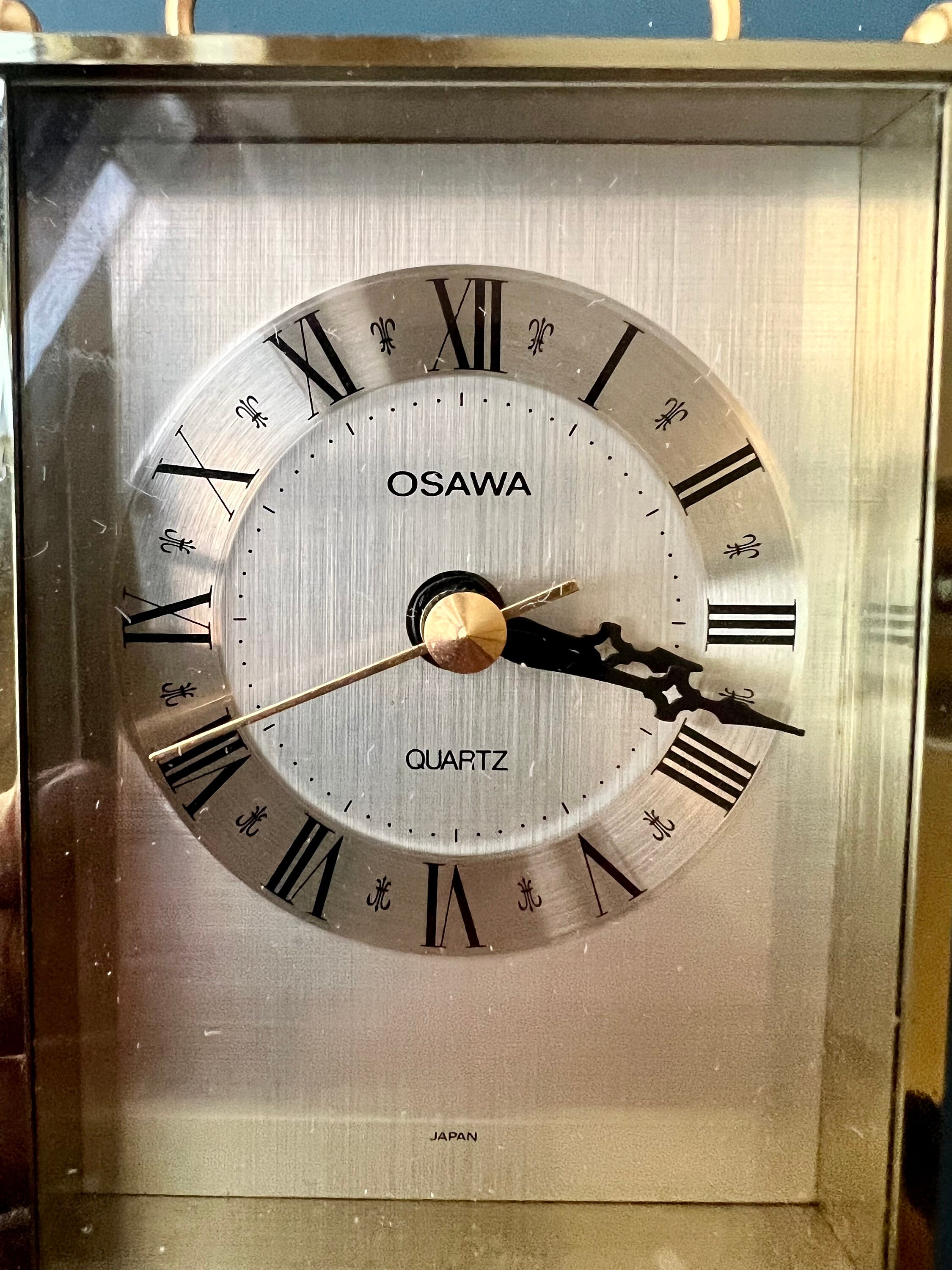 Vintage Osawa Small Desk Carriage Clock - Etsy