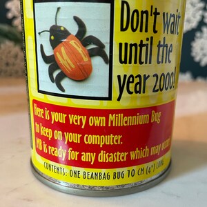 Vintage Rare, Unopened Novelty Y2K Millenium Bug in a Can - Etsy