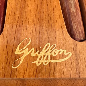 Vintage Never Used Griffon Seven Piece Knife Set in Original Box / With ...
