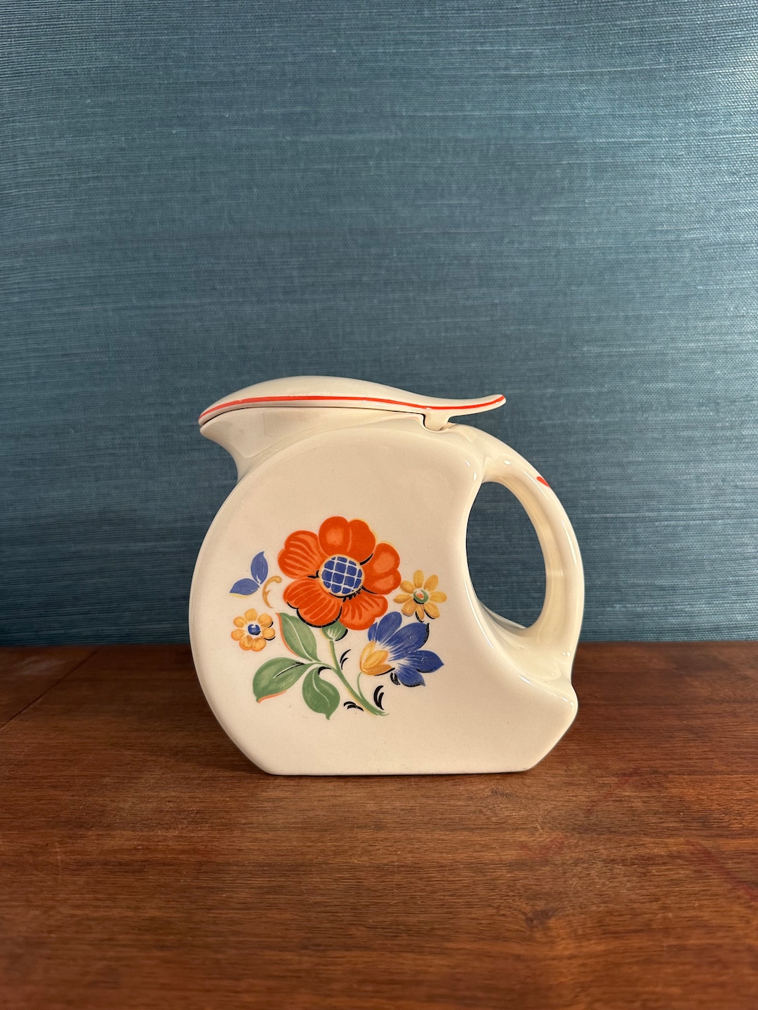 Vintage 1940s Universal Potteries Cambridge Ohio Lidded Refrigerator ...