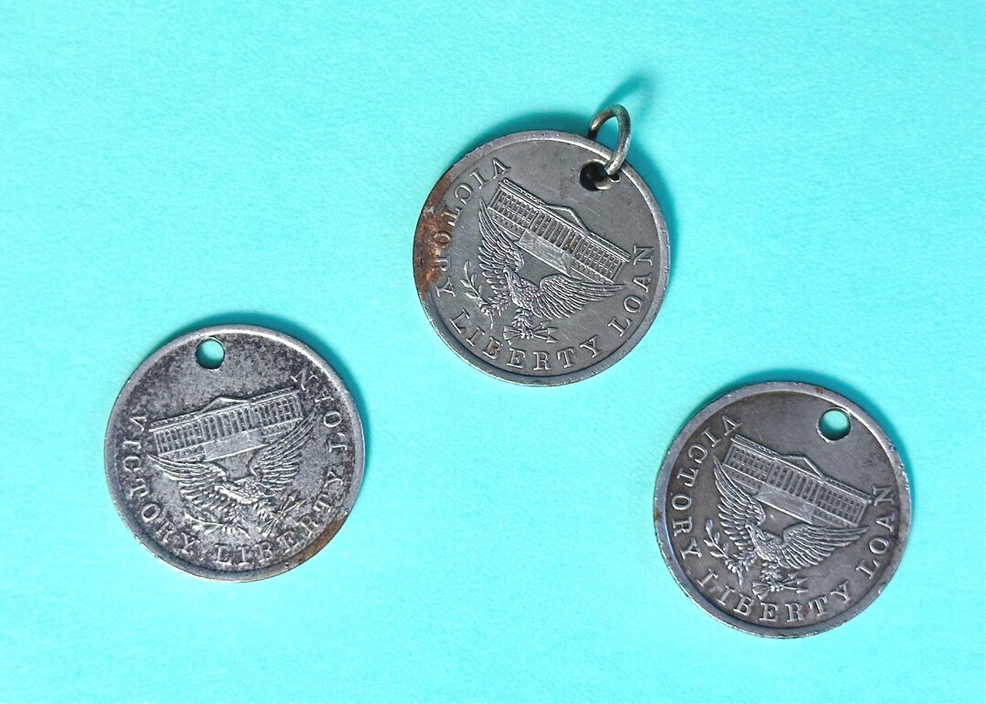 Antique Set of WWI Victory Liberty Loan Coins - Etsy Australia
