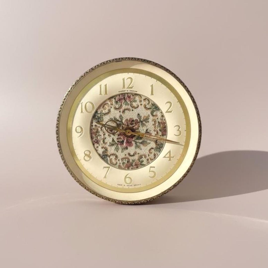 Regent of London Embroidered Mantle Clock - Etsy
