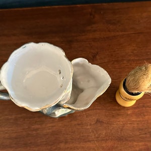 Antique German Porcelain Lustreware Scuttle Mug / Shaving Cup From 1880 ...