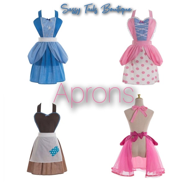 Princess Aprons - Etsy