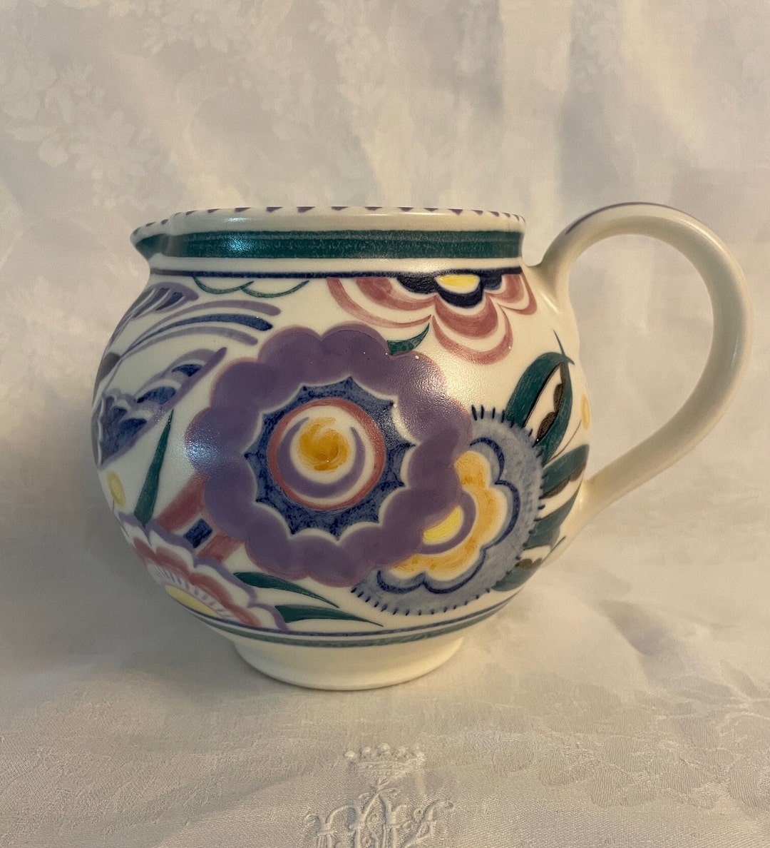 Poole 1950s Bluebird Jug - Etsy