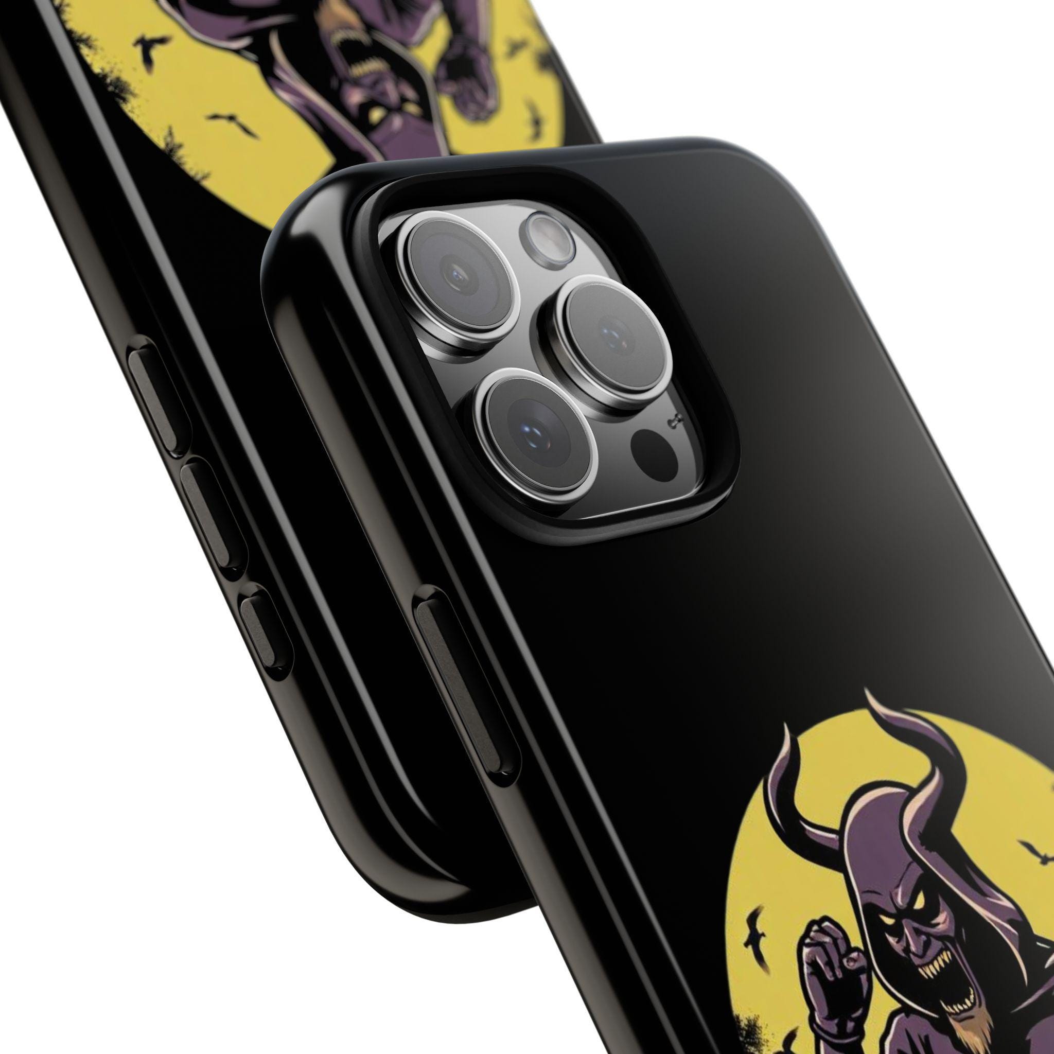 Gothic Demon Hunter Tough Case | Moon Monster iPhone Cover, Dark ...
