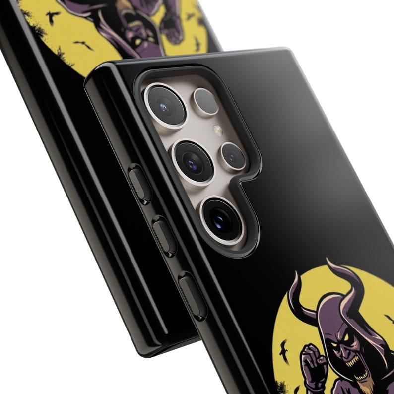 Gothic Demon Hunter Tough Case | Moon Monster iPhone Cover, Dark ...