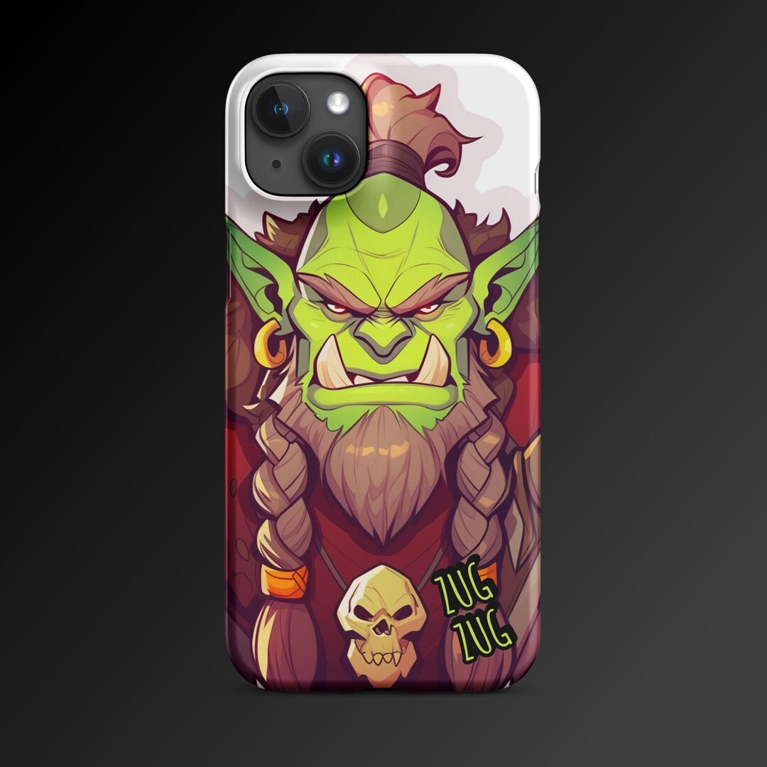 ZUG ZUG - Wow Horde Orc Warrior Snap Case for iPhone 11 12 13 14 15 Pro ...