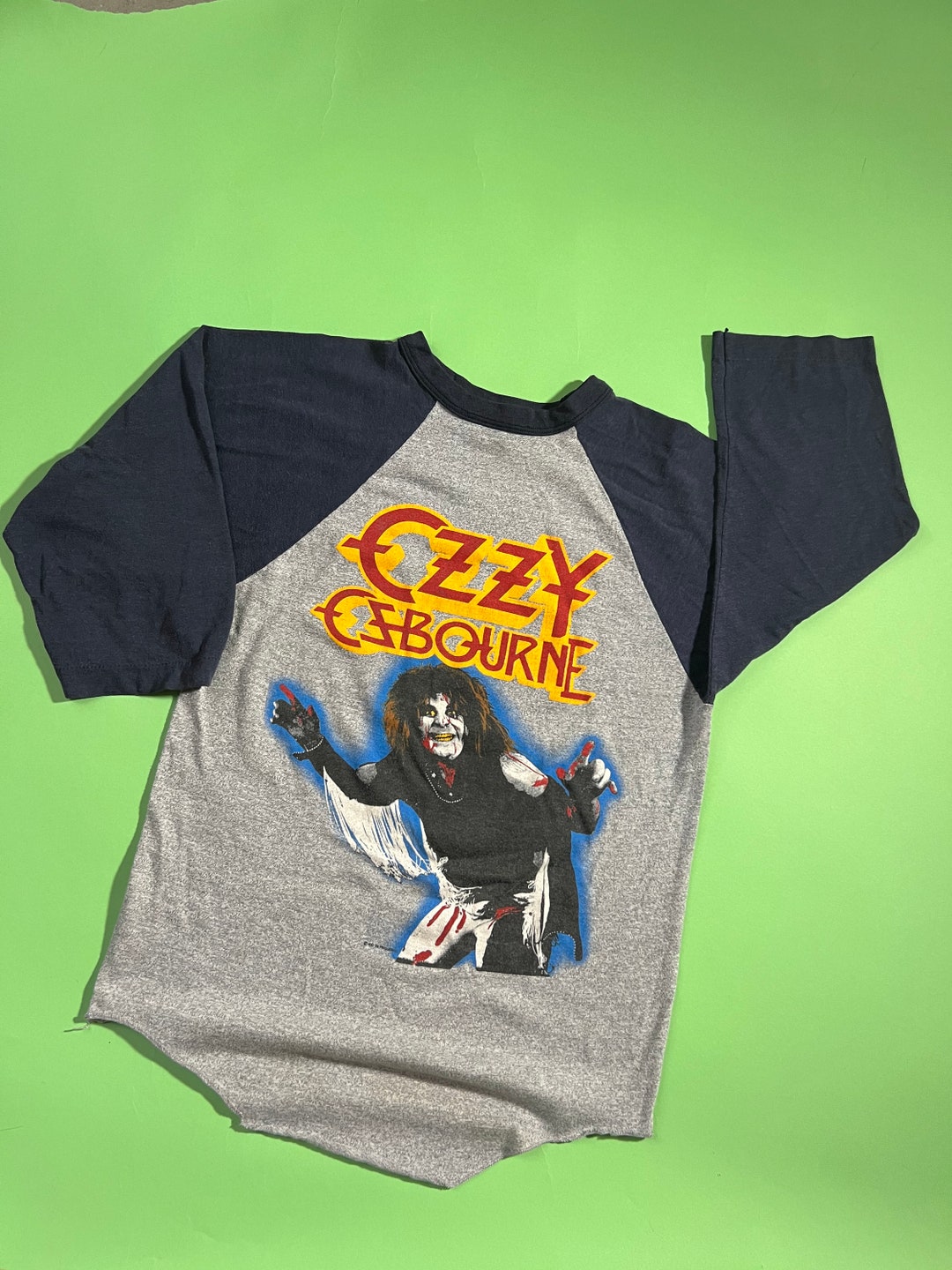 Vintage Ozzy Diary of a Madman T - Etsy