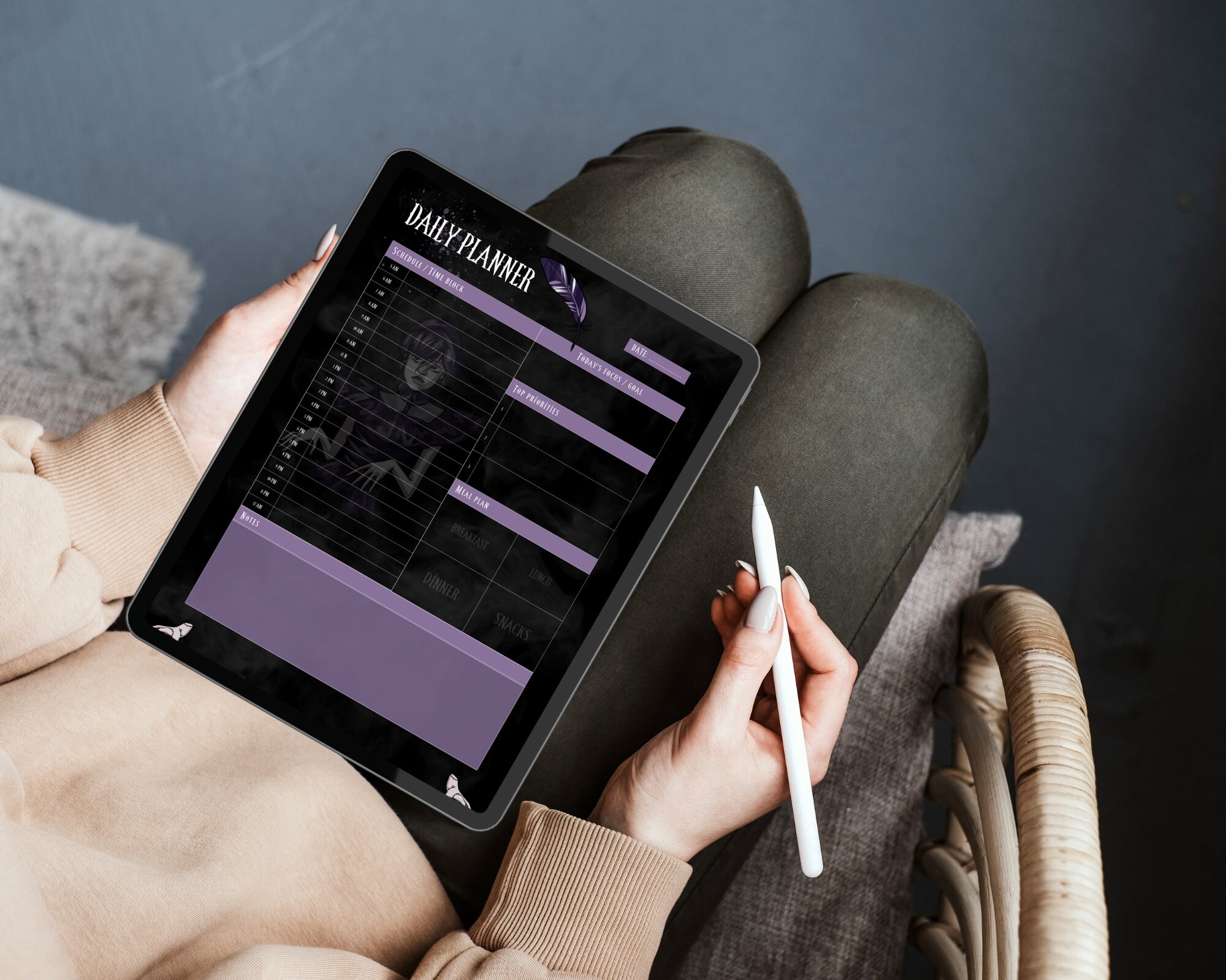 Wednesday Planner | Goodnotes Planner | Undated Planner | Digital ...