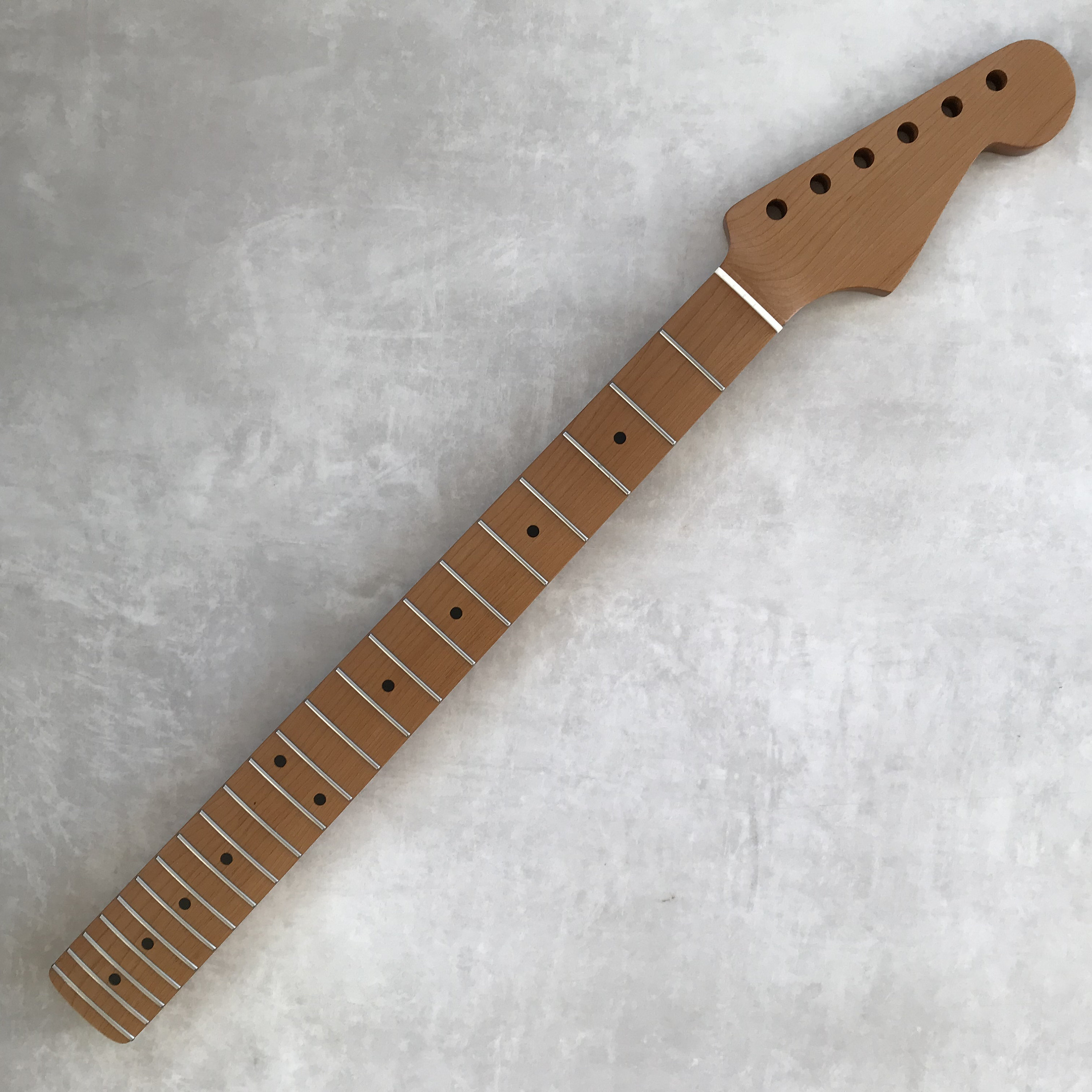 Roasted Maple Stratocaster Neck - Nitro Satin - Heel Adjusted Dual ...