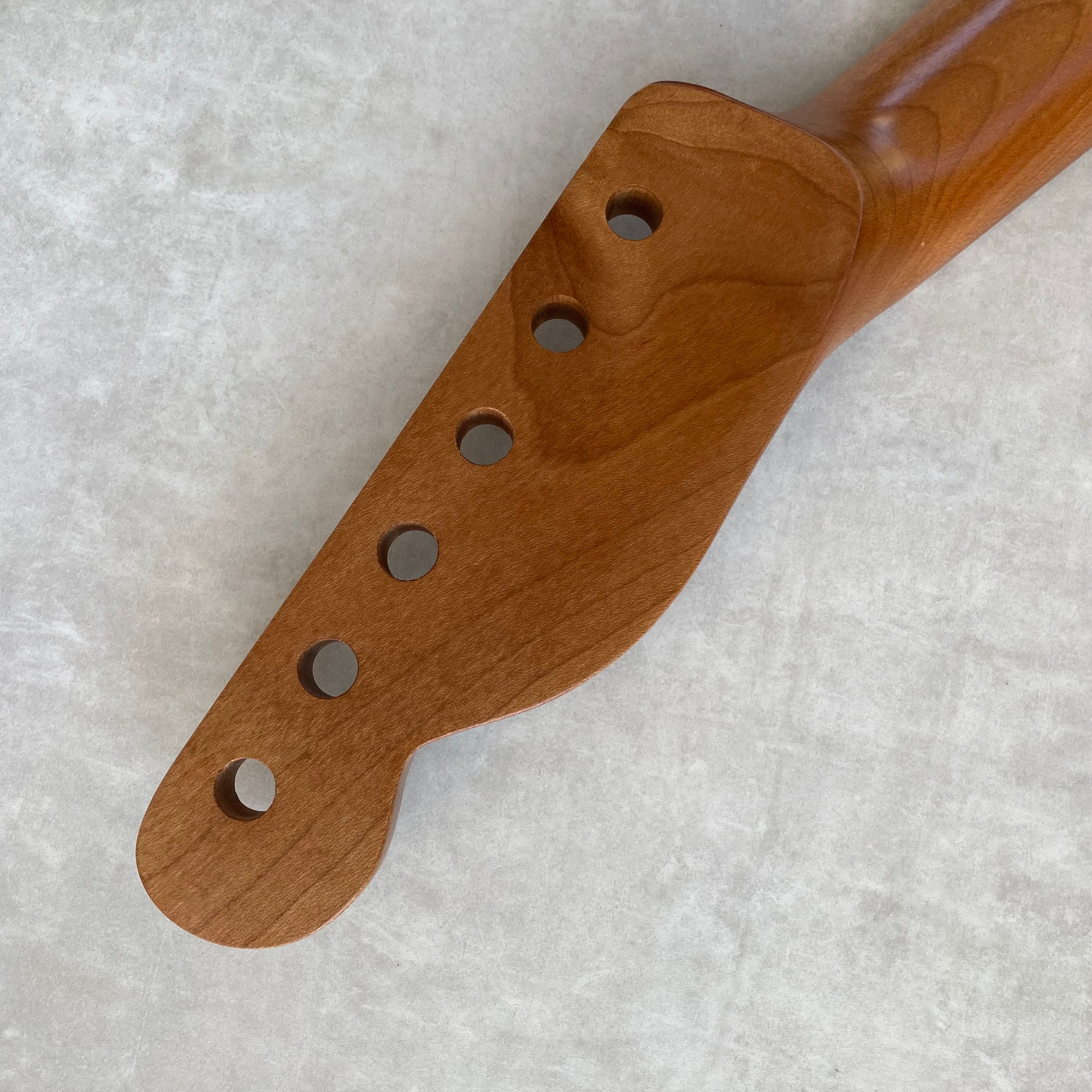 Roasted Maple Telecaster Neck - Nitro Satin - Headstock Adjusted Dual ...