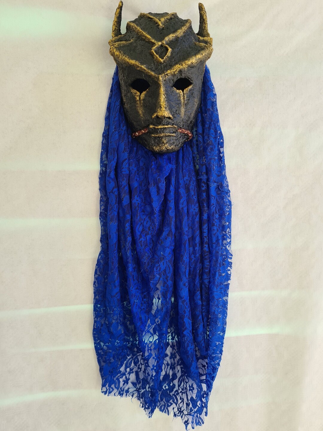 Androgynous Mystery Carnival Mask: Child of the Manticore. - Etsy