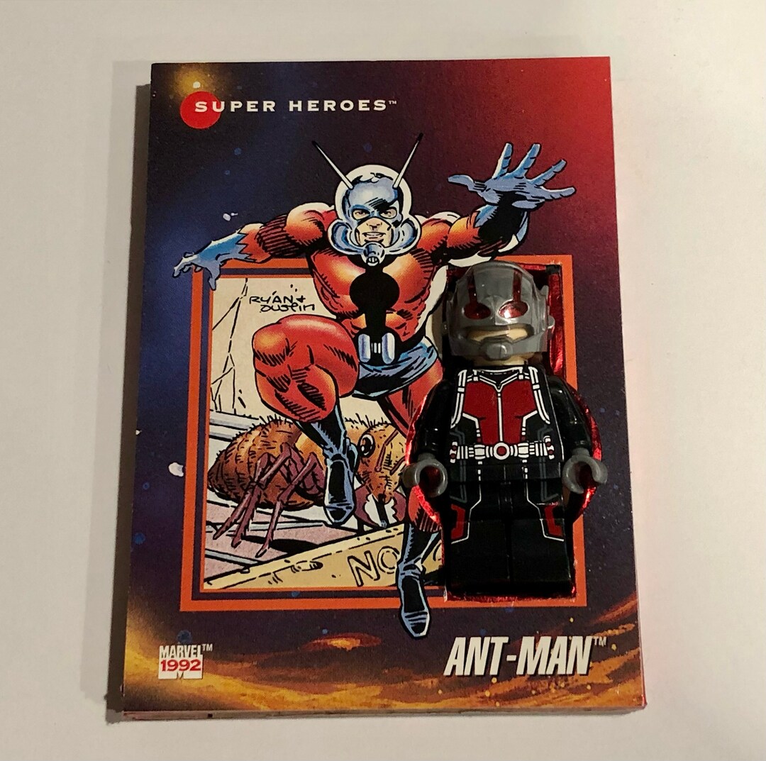 Ant-man Custom Card Art: 1992 Impel Marvel Universe Series III #24 - Etsy