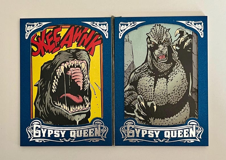 Godzilla Custom Card Art Booklet: Comic Cuts From Godzilla Vs. Hero ...
