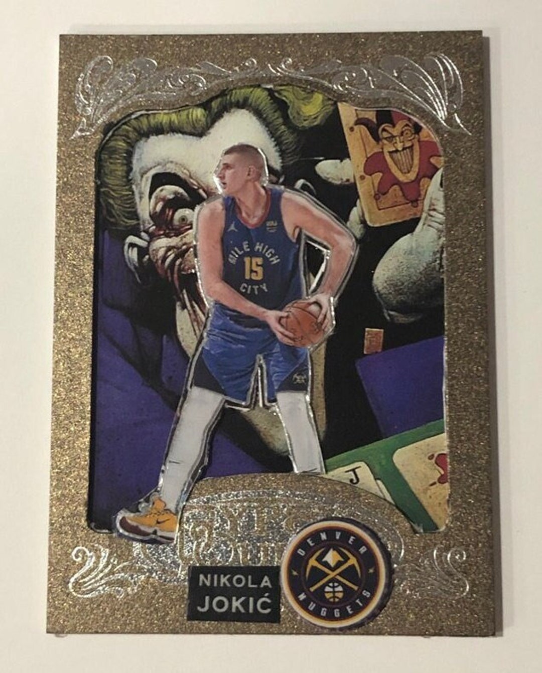 Nikola Jokic Custom Card Art: Combination of Four Cards - Etsy