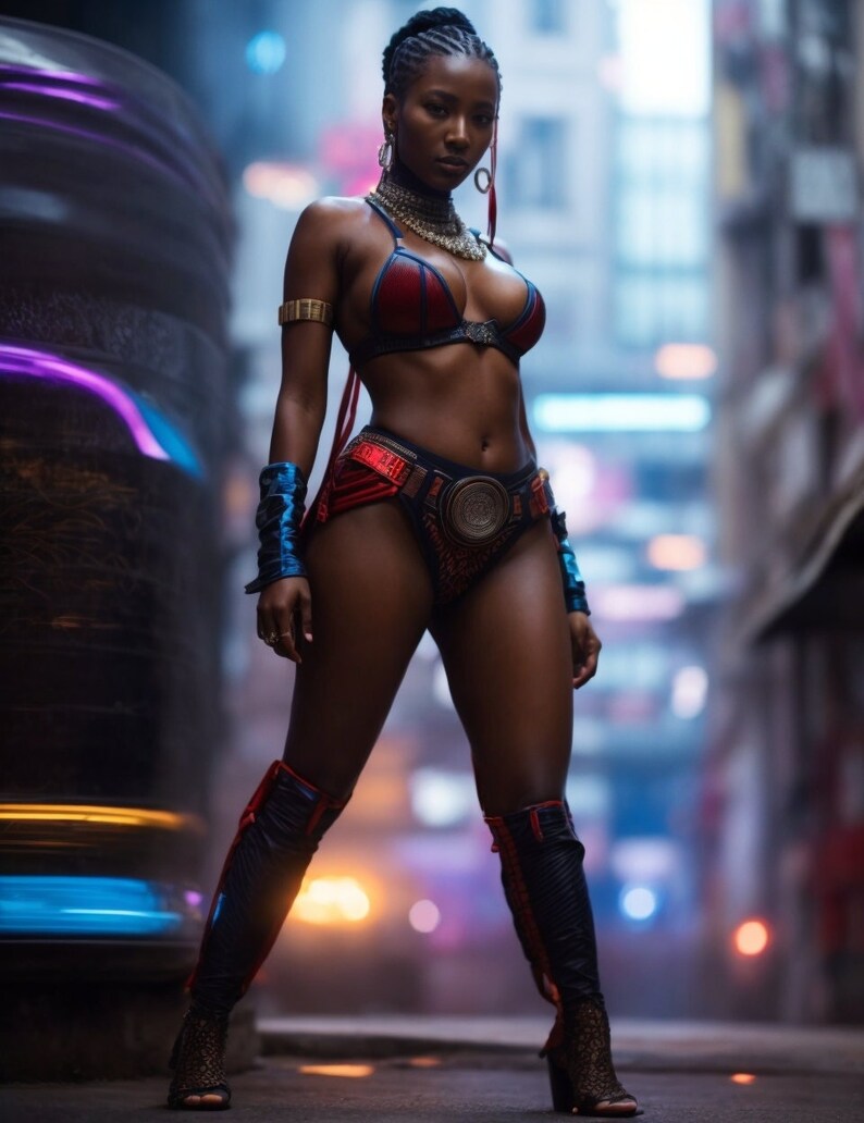 52 Maasai Tribe Nude Erotic Art Cyberpunk And Steampunk Nude